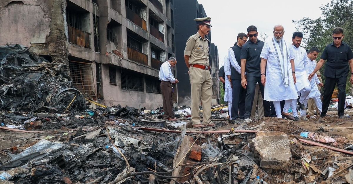 Prime Minister Modi Visits Air India Crash Site in Ahmedabad; Reviews ...