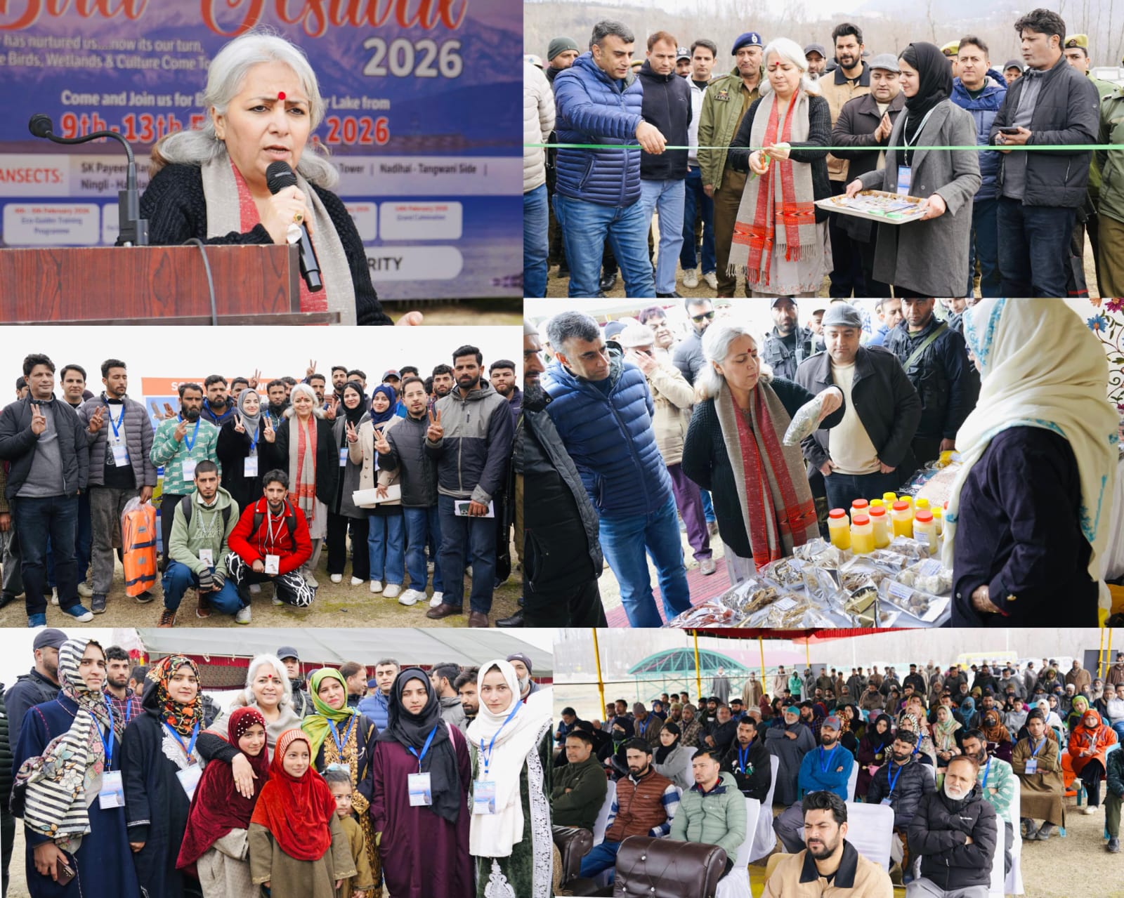 DC Bandipora inaugurates Wullar Bird Watch Conclave 2026 Five-Day Eco ...